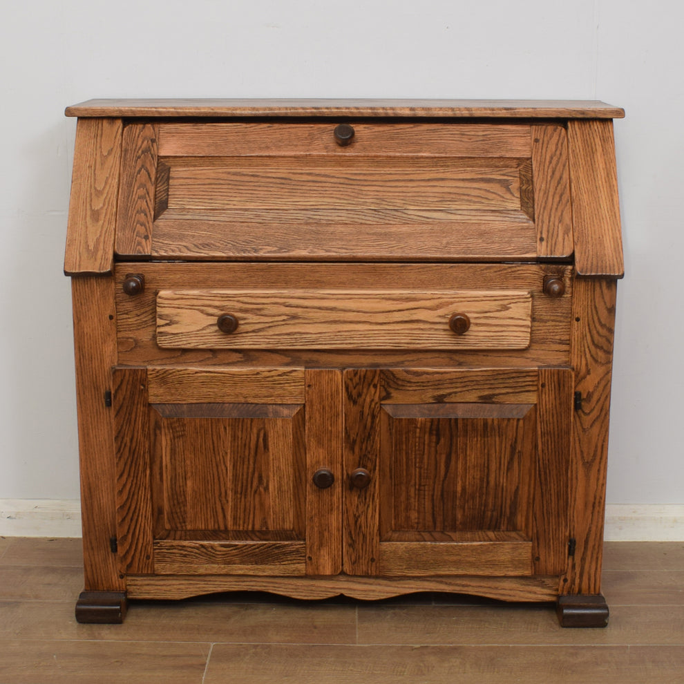 Restored Oak Bureau – Betel Restored Furniture