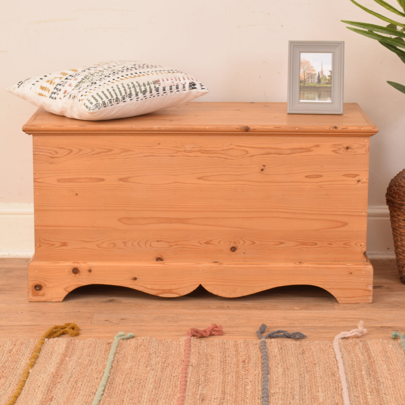 Pine Blanket Box – Betel Restored Furniture