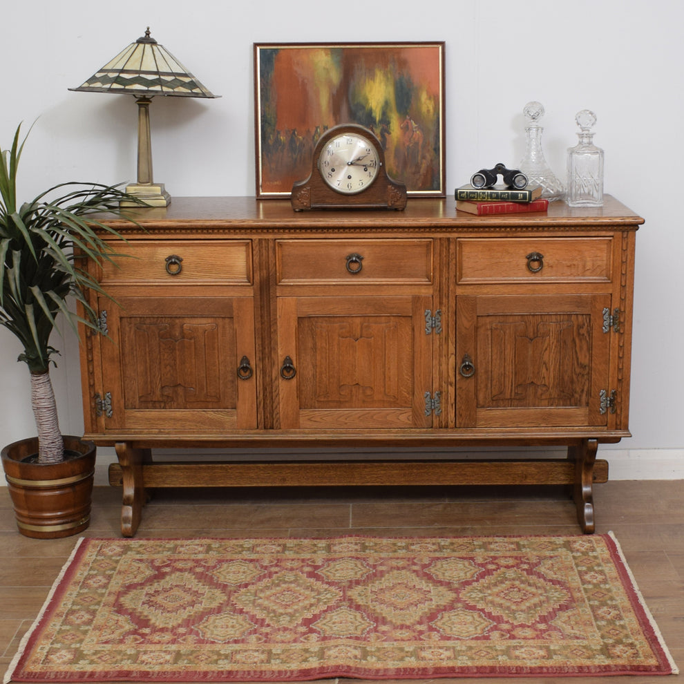 Restored Oak Sideboard – Betel Restored Furniture